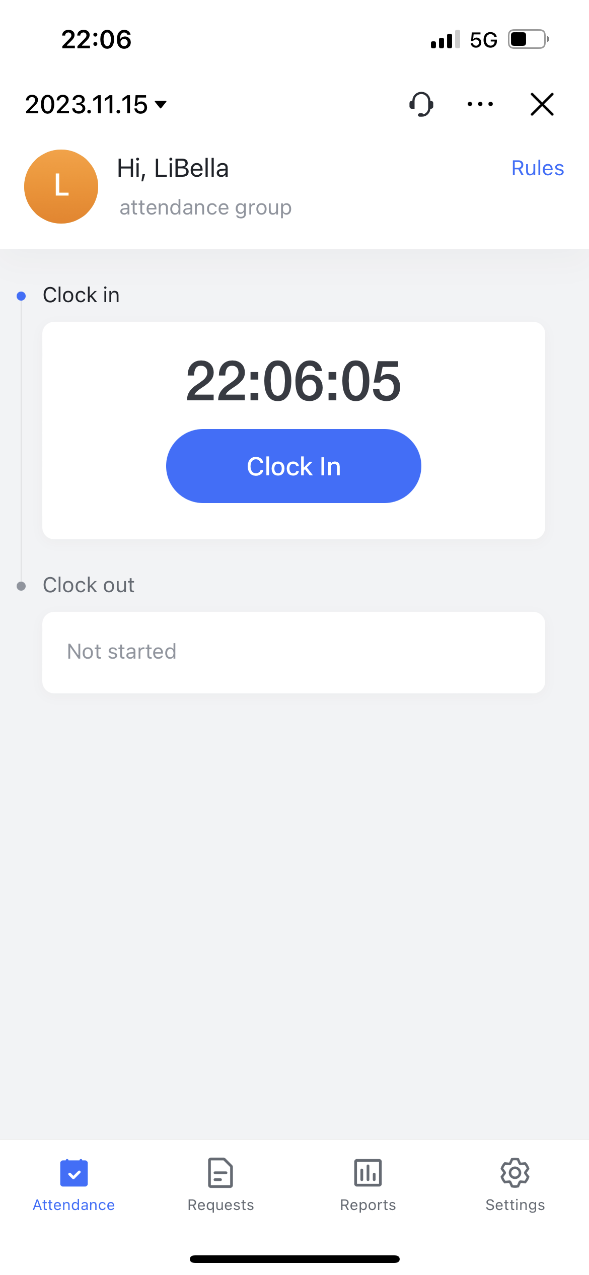 Getting started with using Attendance