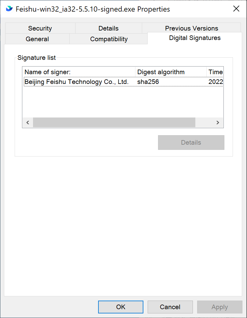Download and install Feishu app