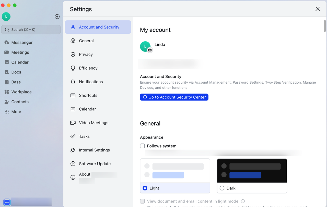 Manage logged-in devices