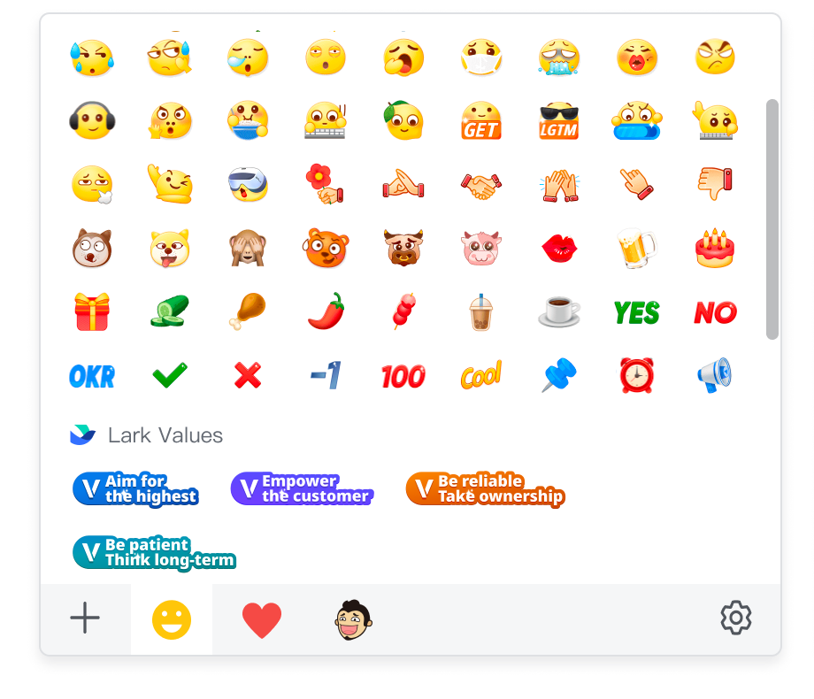 Specifications for custom emojis