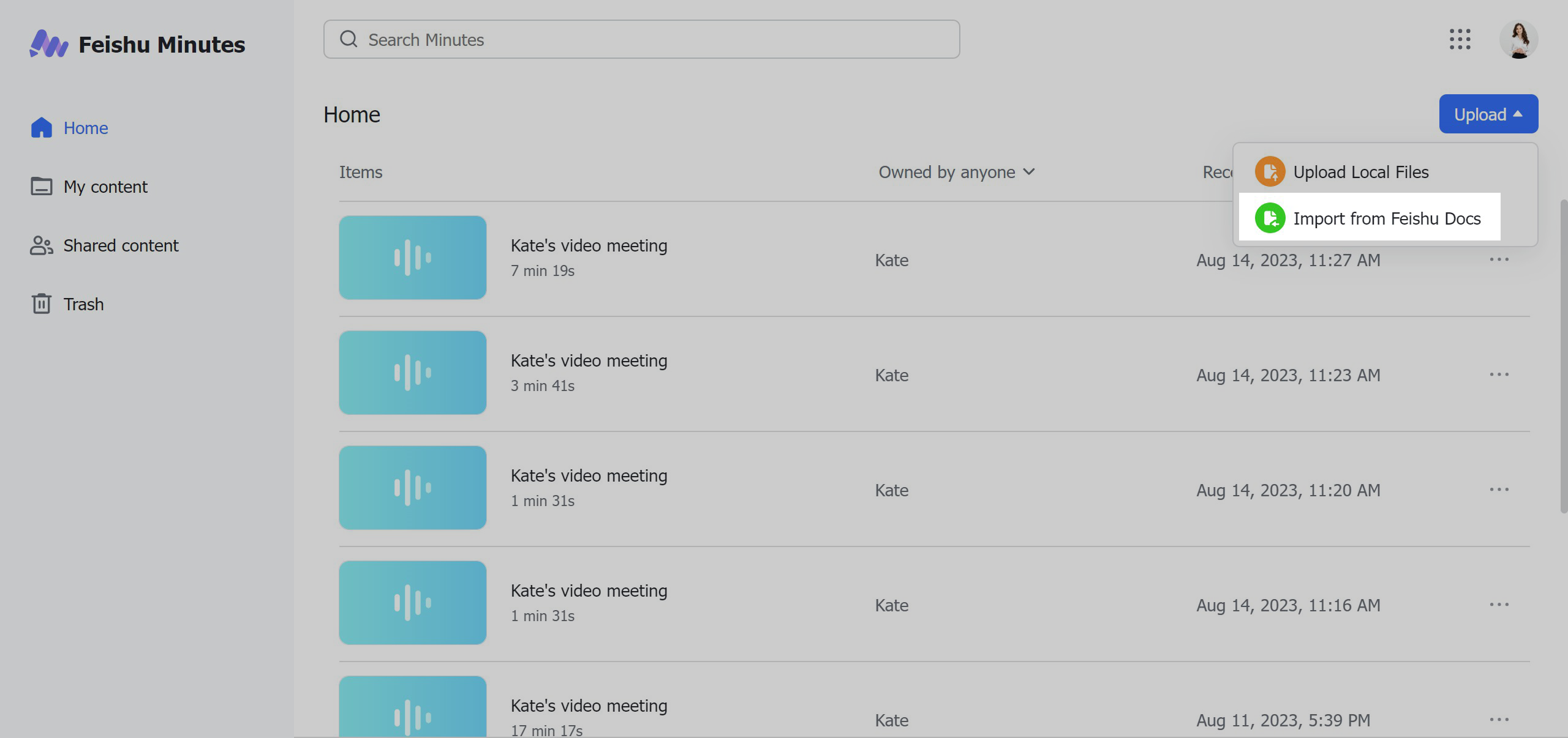 Generate meeting minutes
