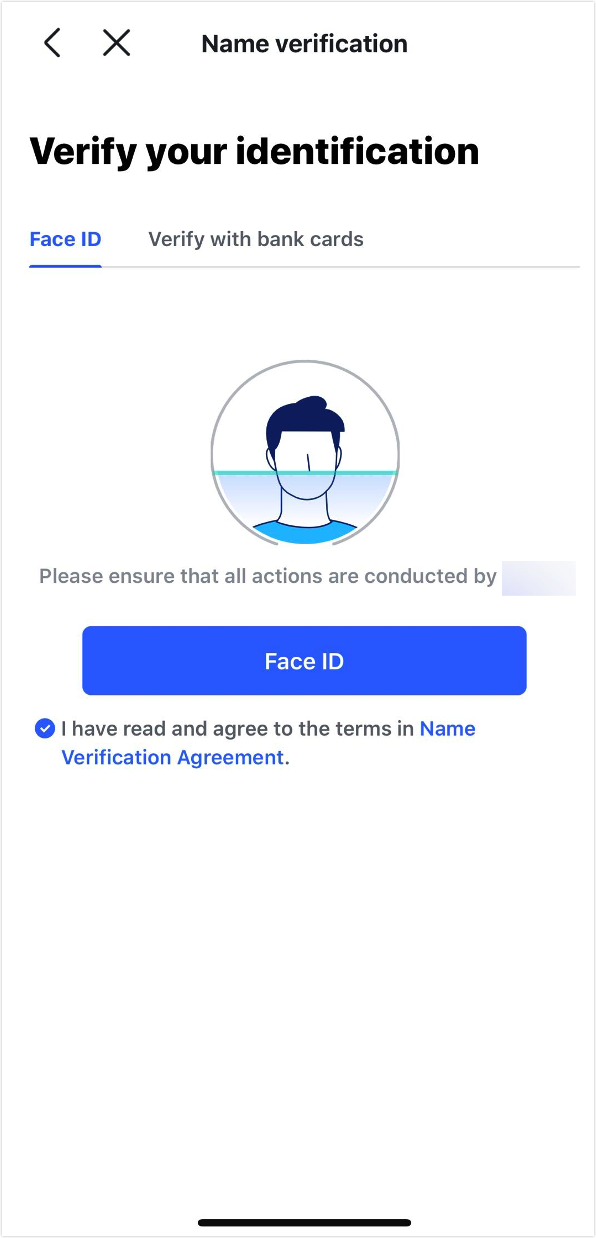 Verify your name