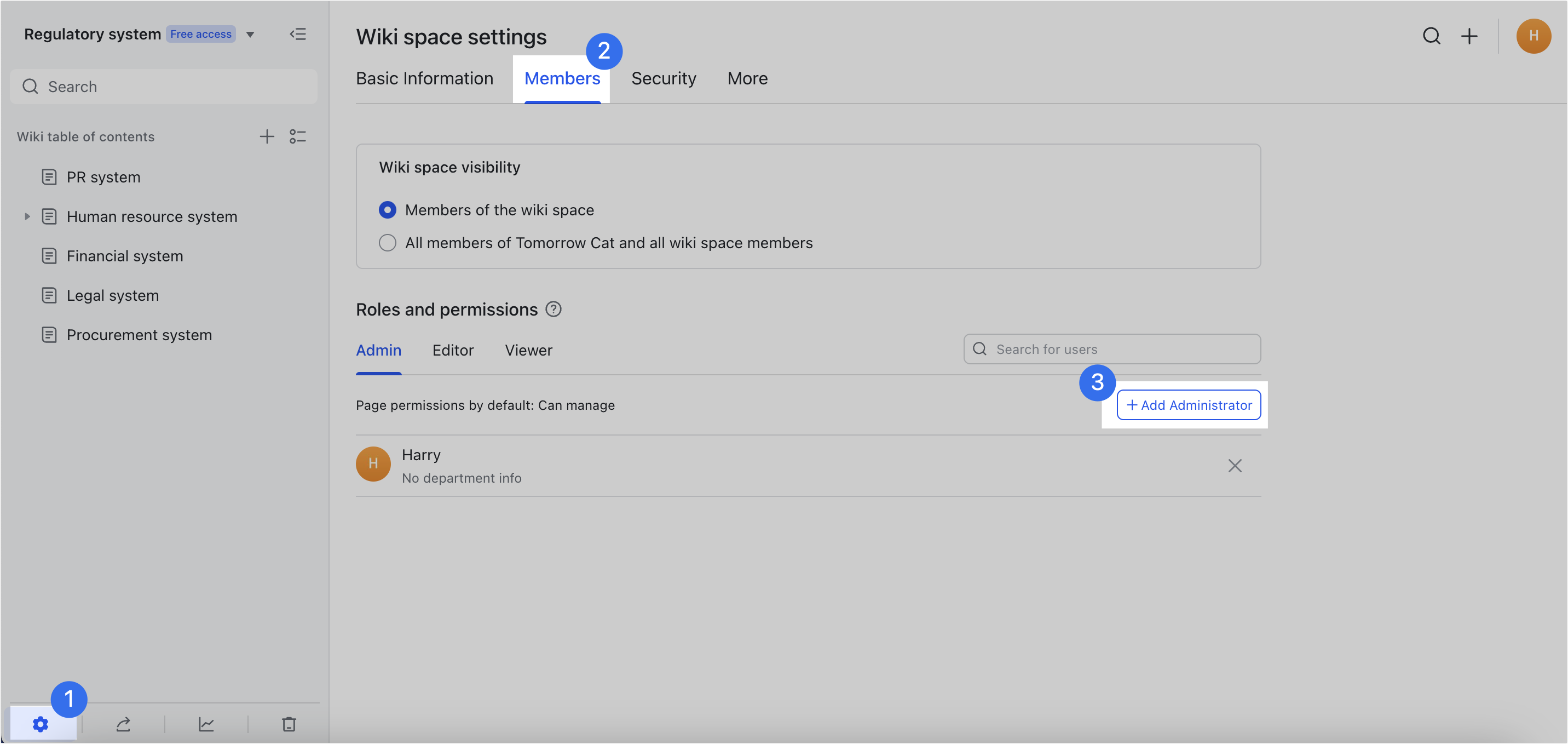 Wiki administrator guide