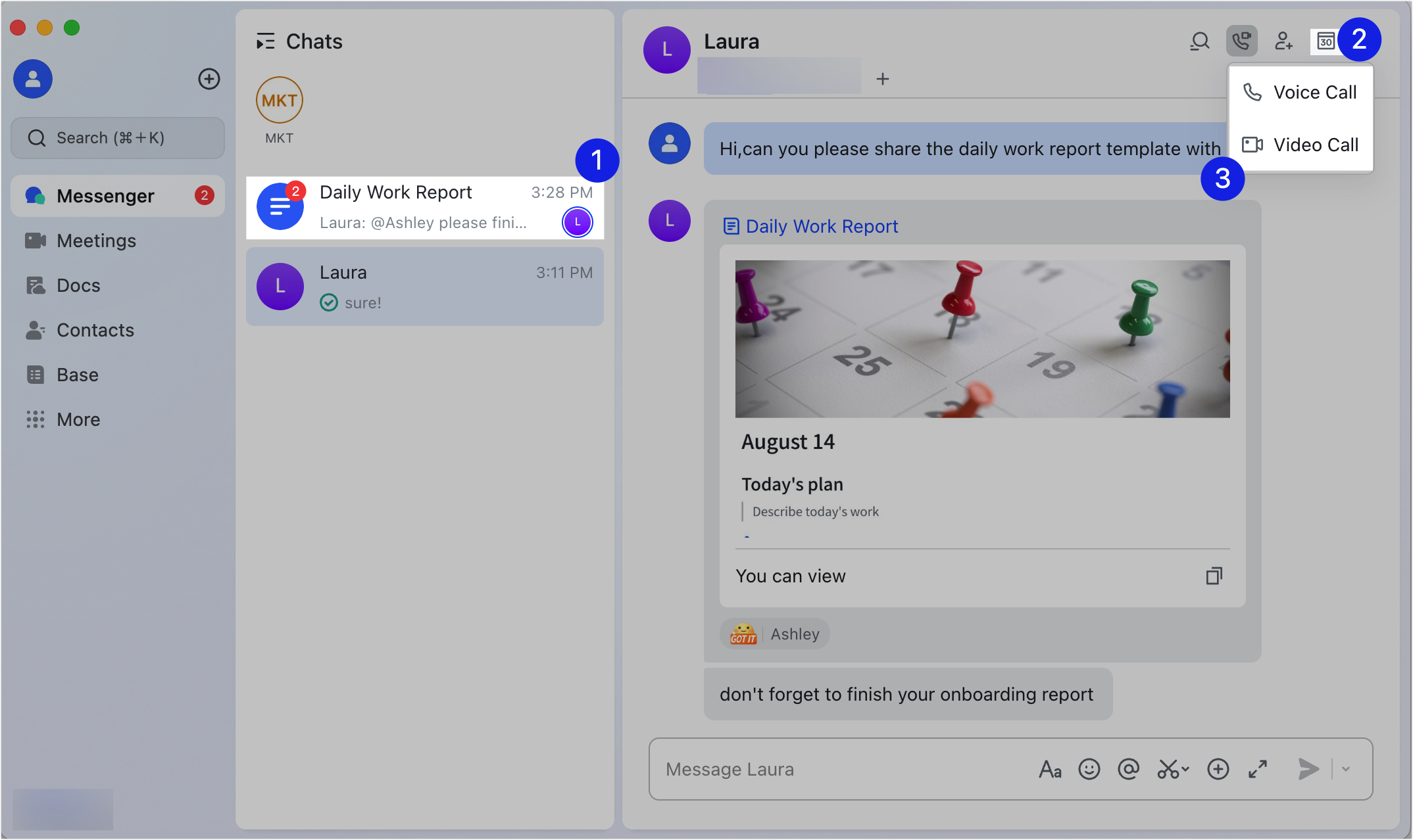 Get started with Messenger
