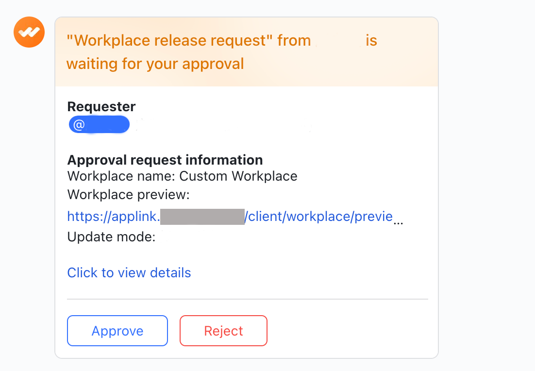 Preview Custom Workplaces