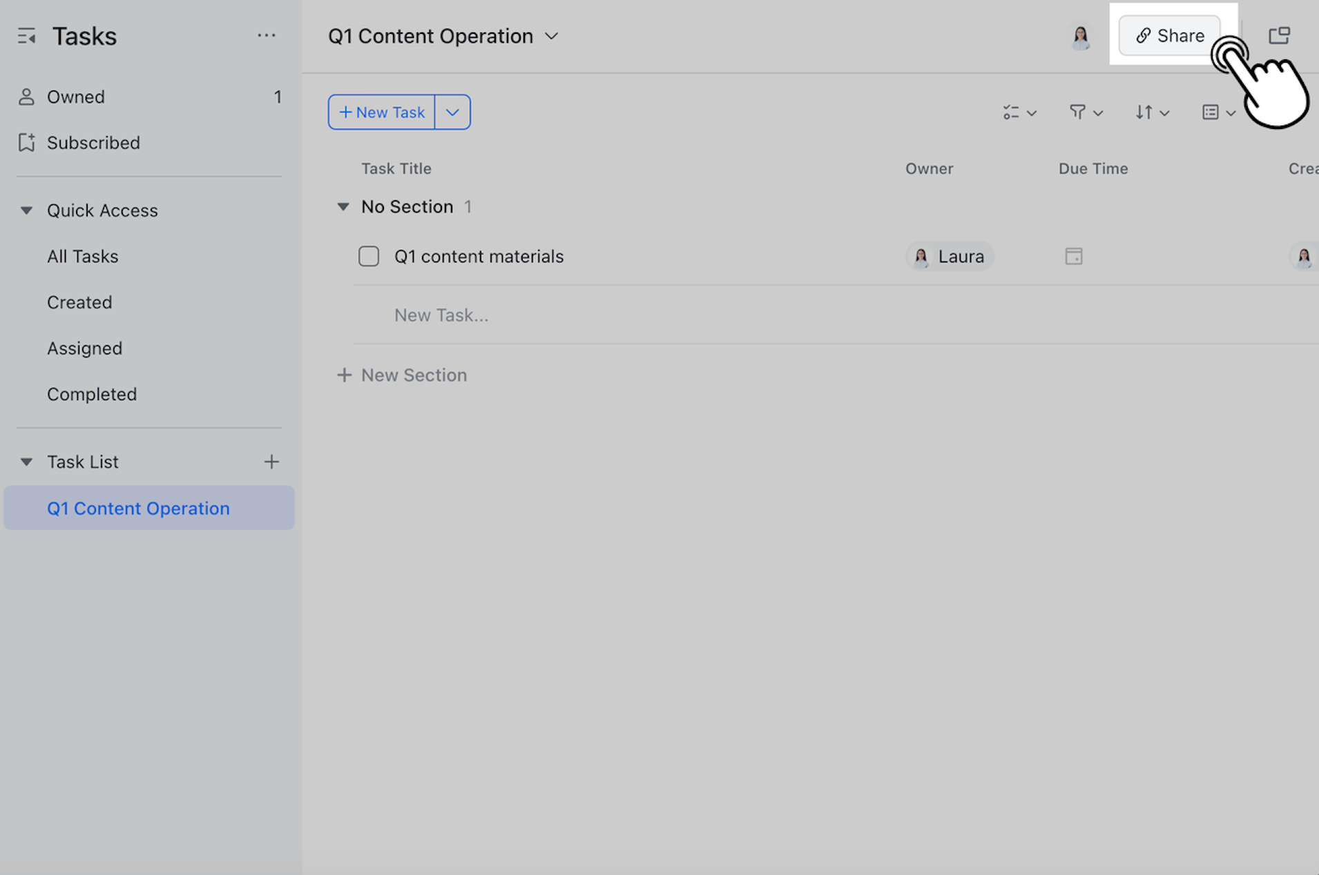 Task List