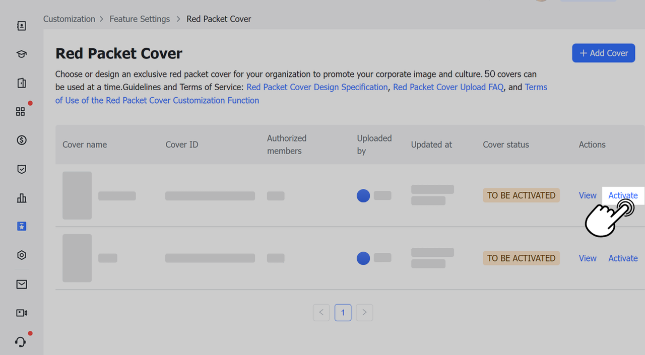 How to use business customized red packet covers to send red packets?