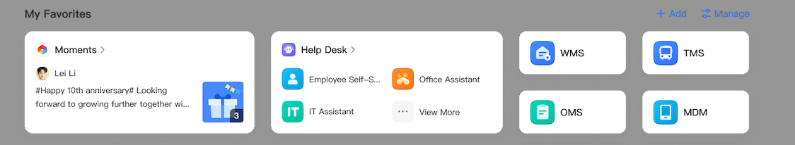 Workplace blocks introduction
