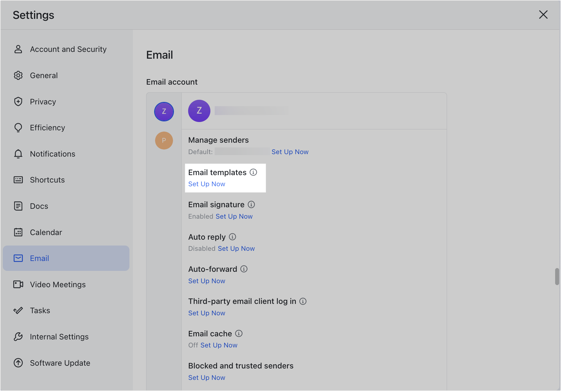 Use email templates