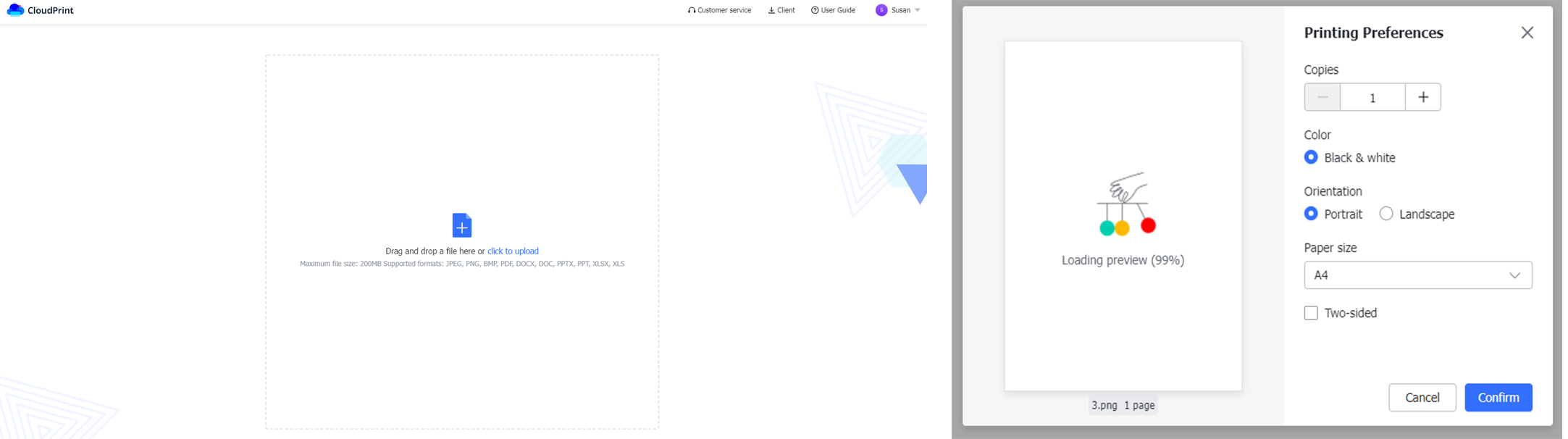 Use CloudPrint as an organization member