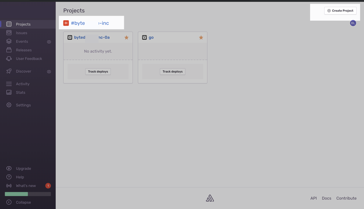 Use the Sentry connector