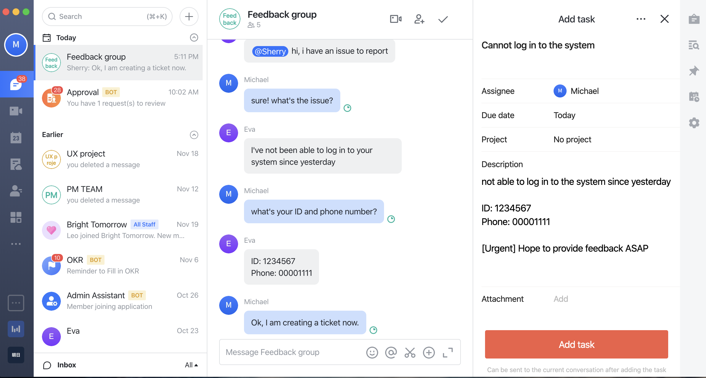 Useful apps in chats