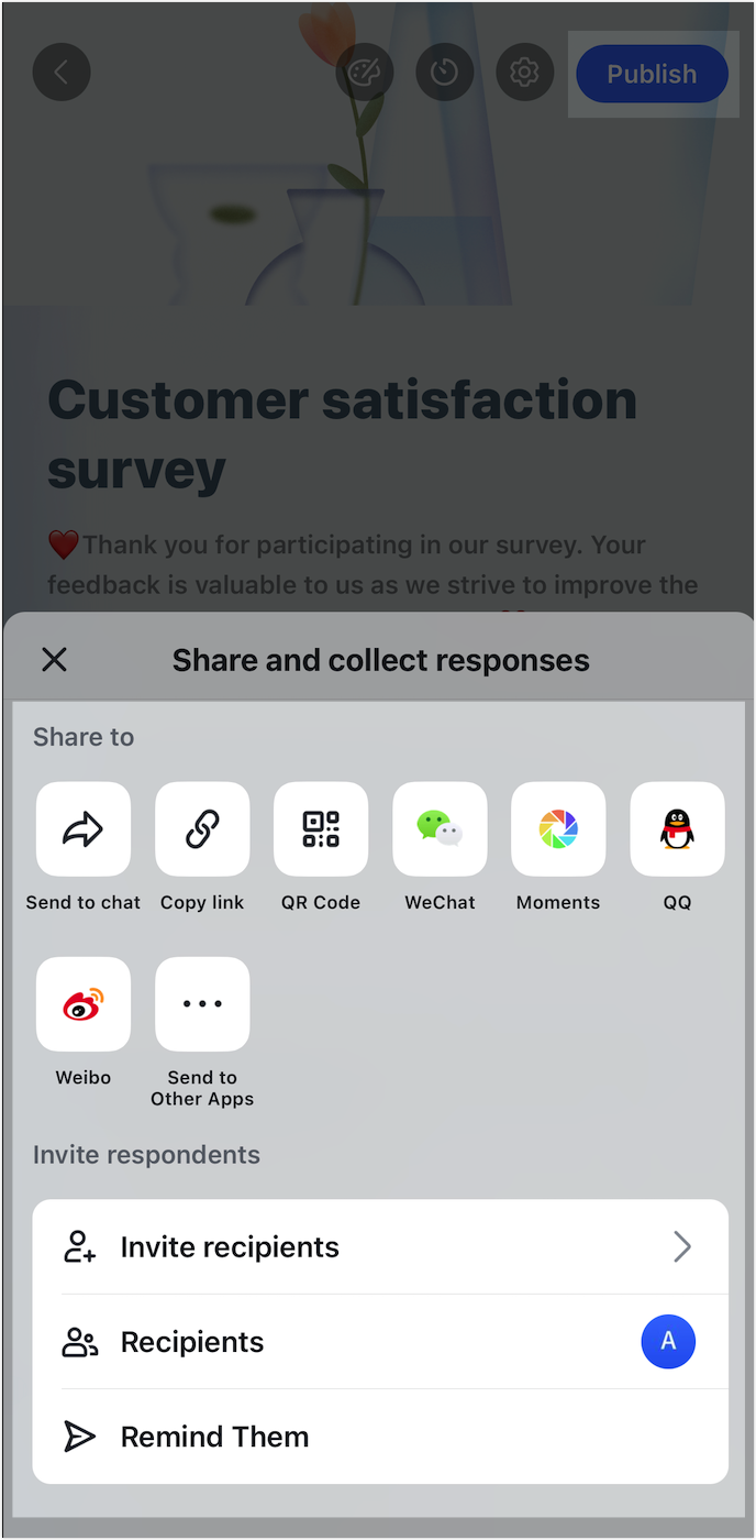 Use Feishu Forms on mobile