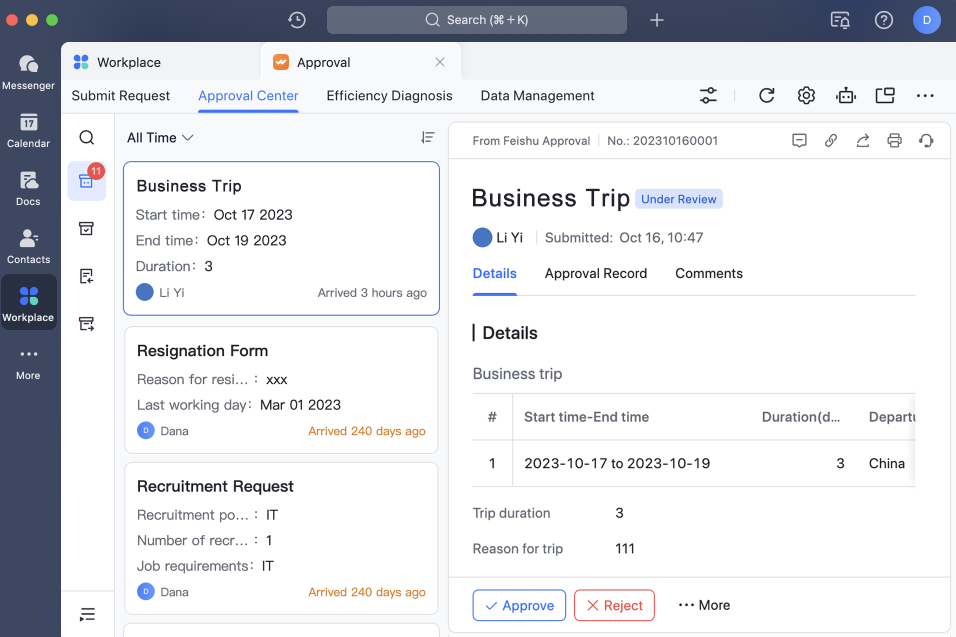 Get started with handling approvals