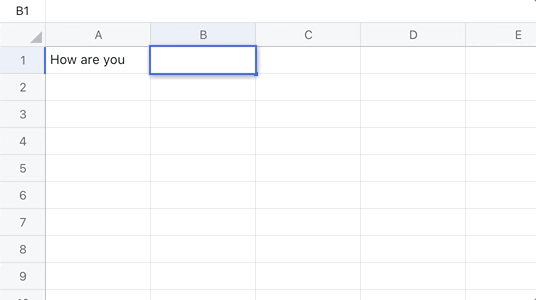 RIGHT function for Sheets