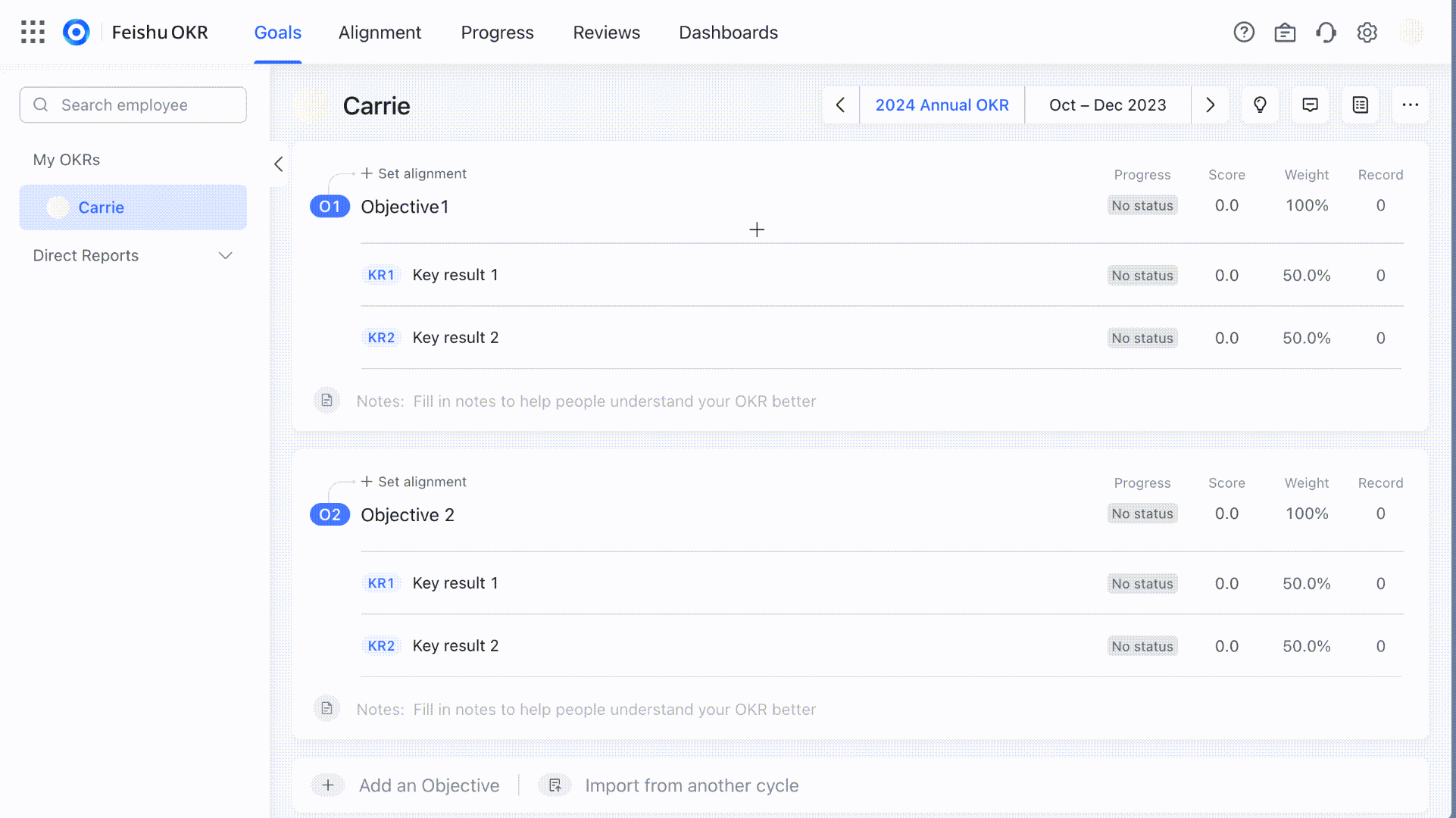 OKR user guide