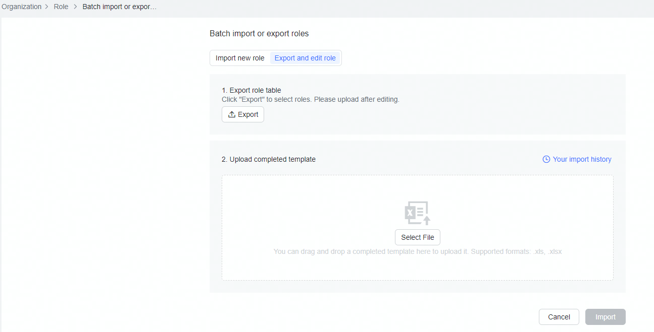 Admin | Configure Roles' Approval Permissions
