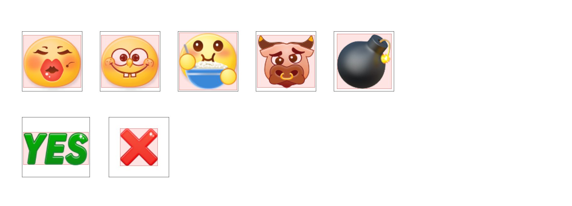 Specifications for custom emojis