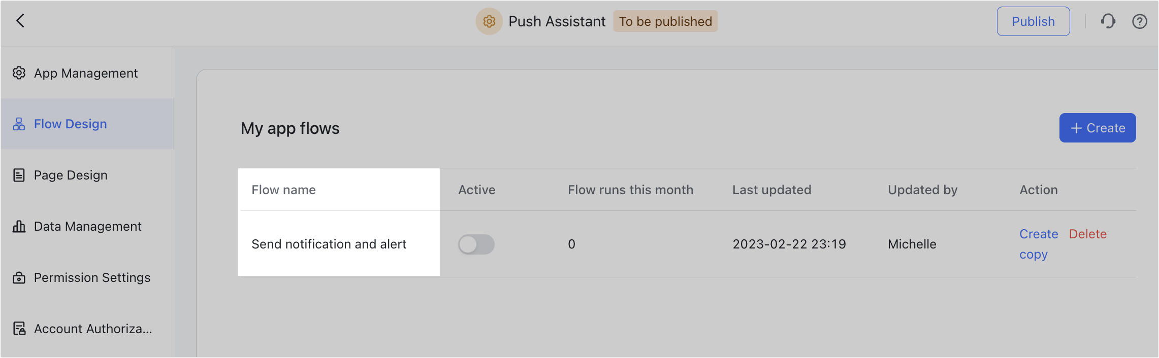 Use the Push Assistant bot