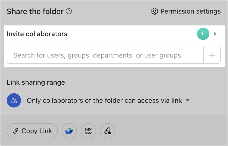 Share folders