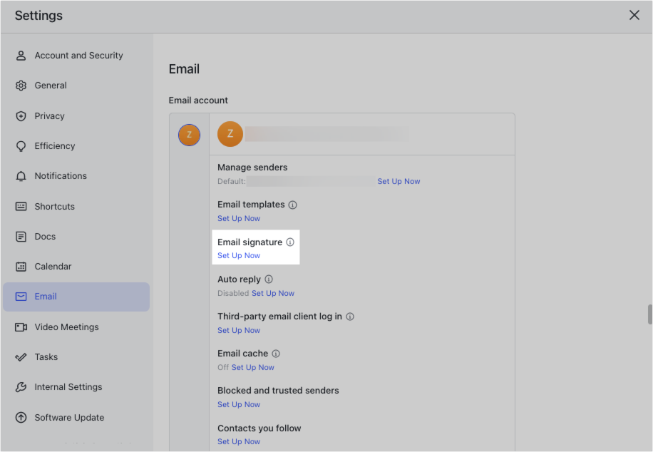 Admin | Configure your organization's signatures for emails