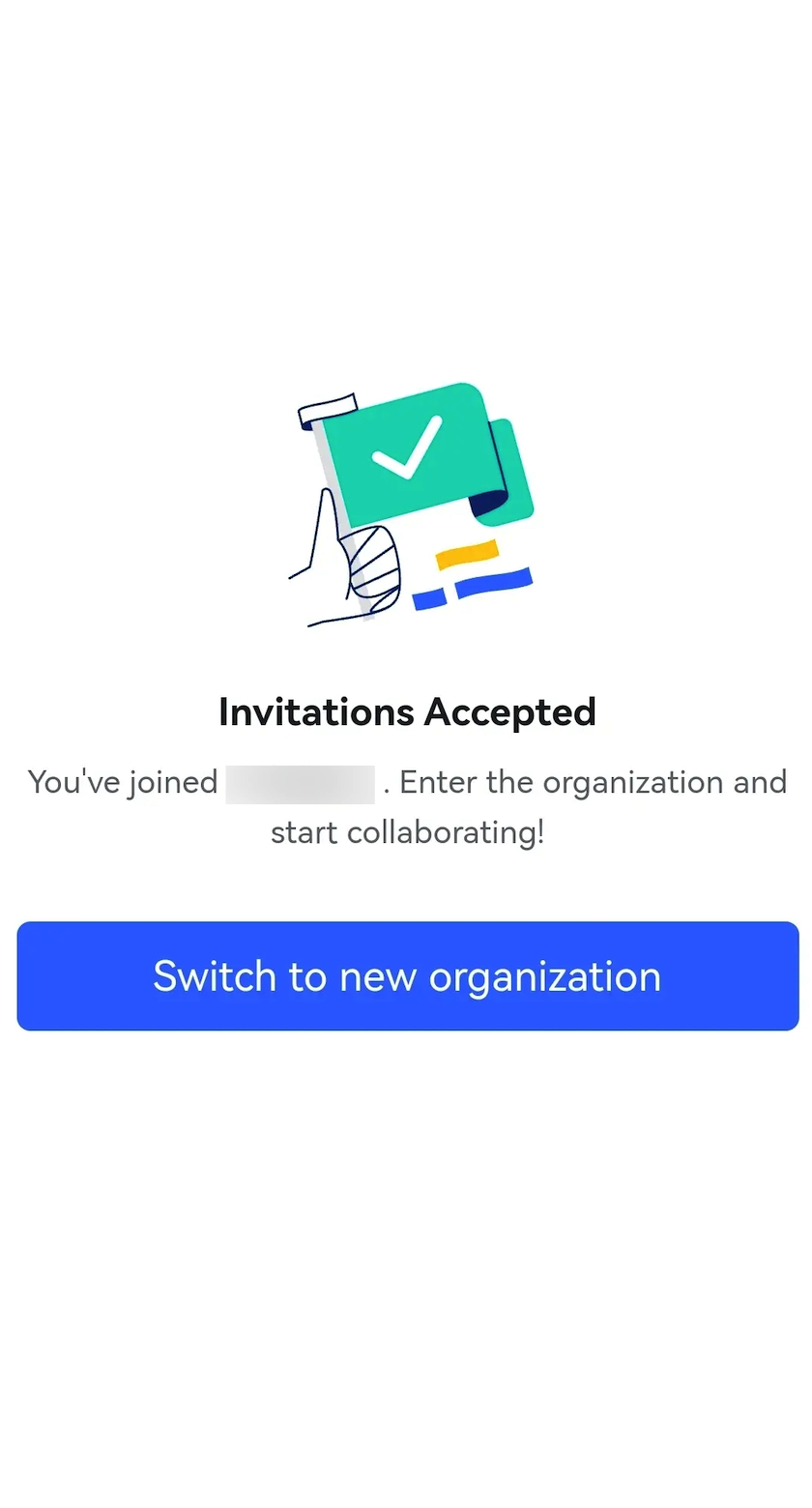 Join organizations