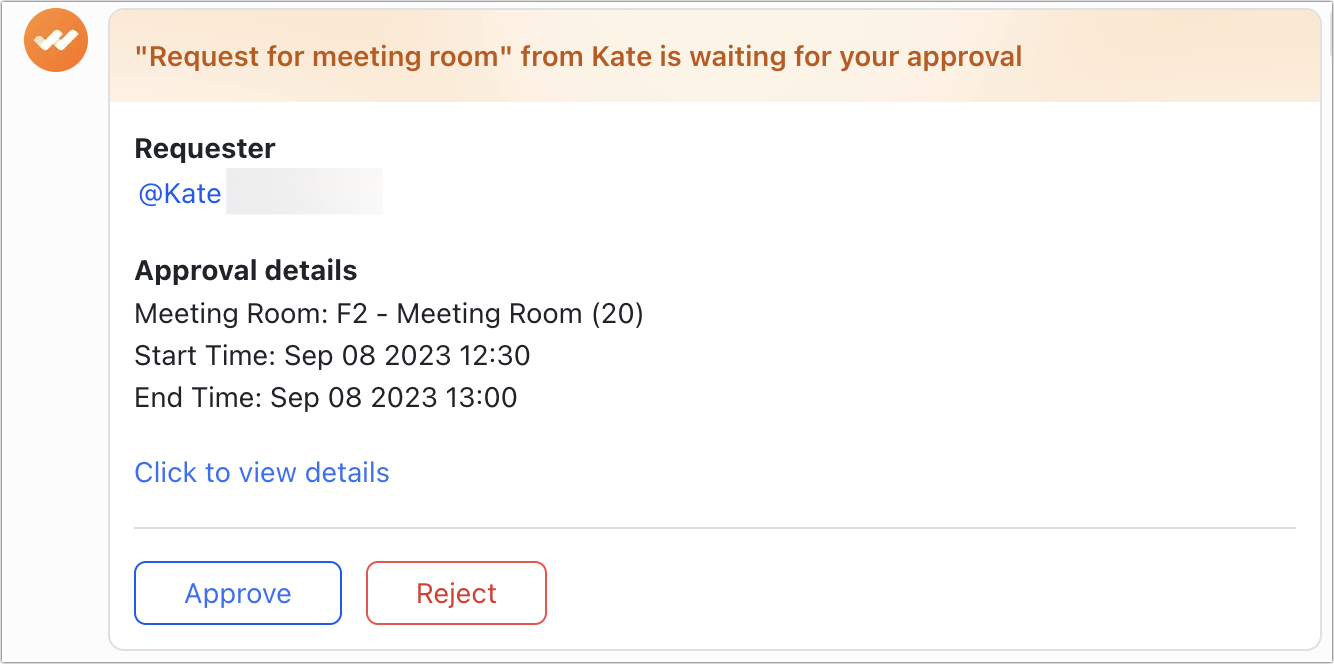 Admin | Set up approval for room booking