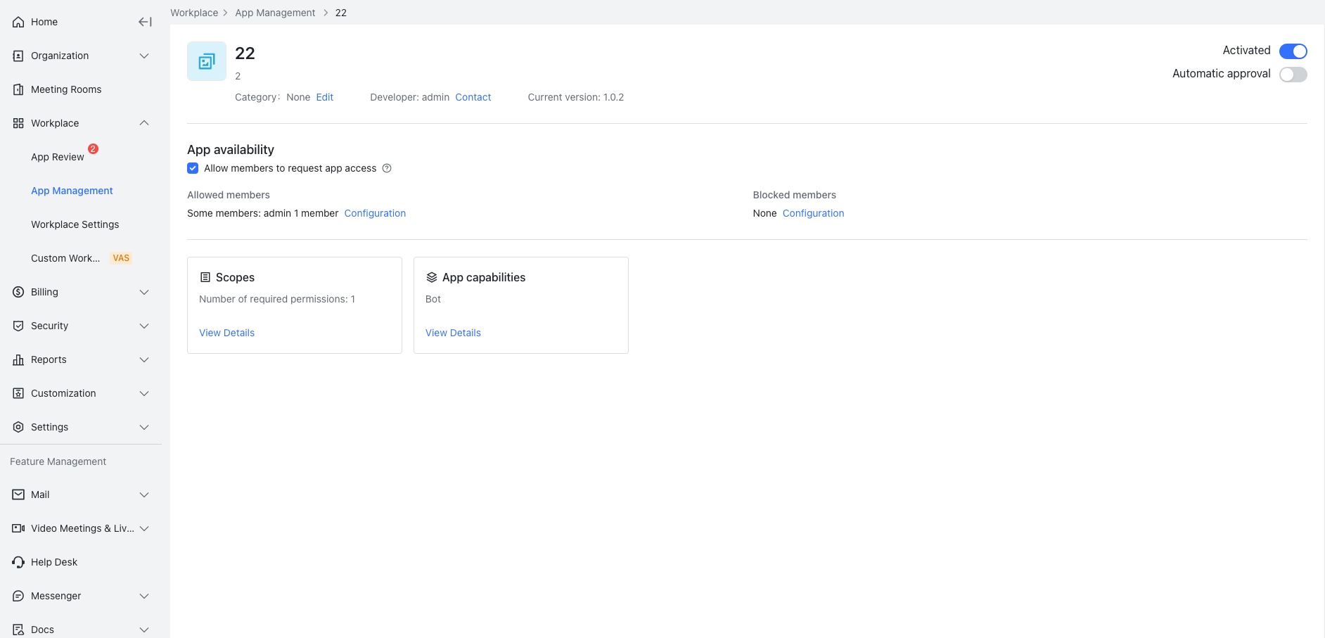 Overview of bot apps