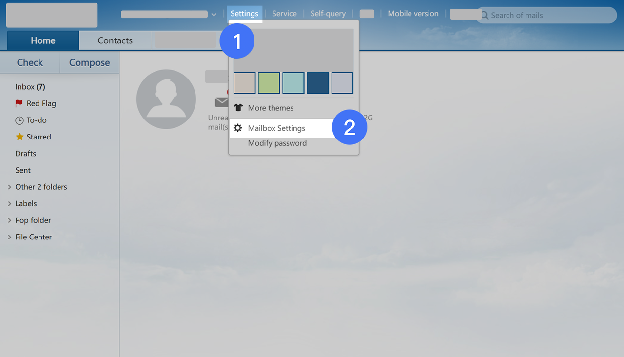 Enable secure login and receive secure login password