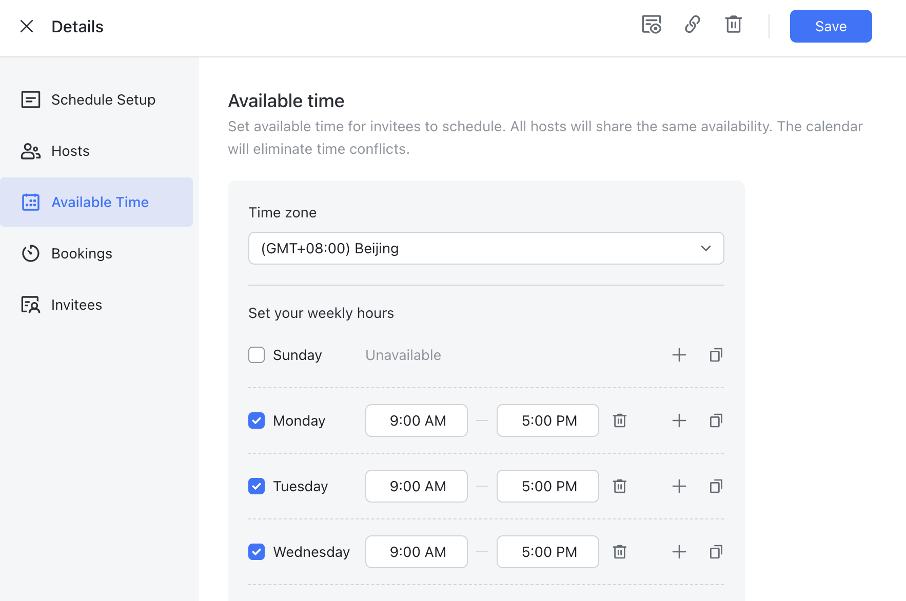 Set up Round Robin meetings