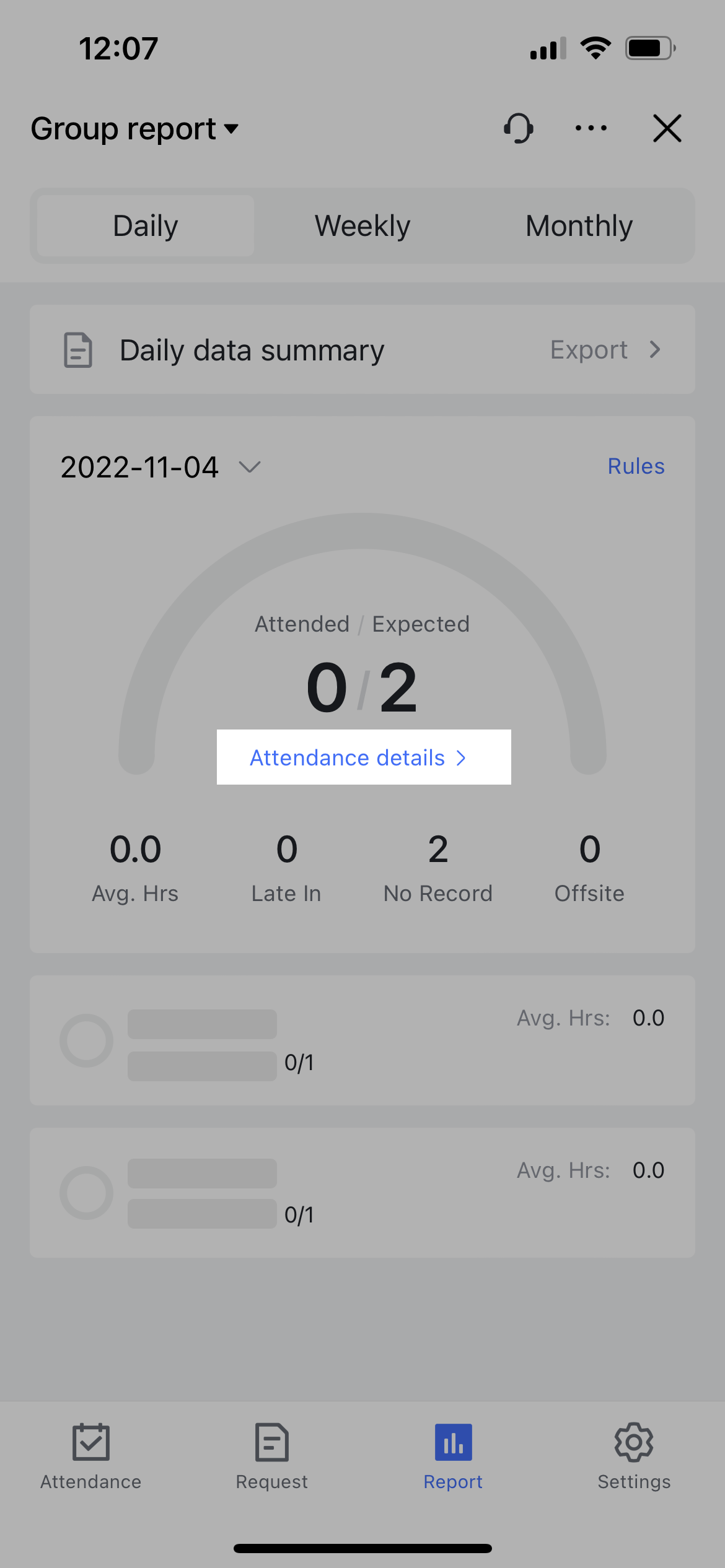 Admin | Use attendance reminders